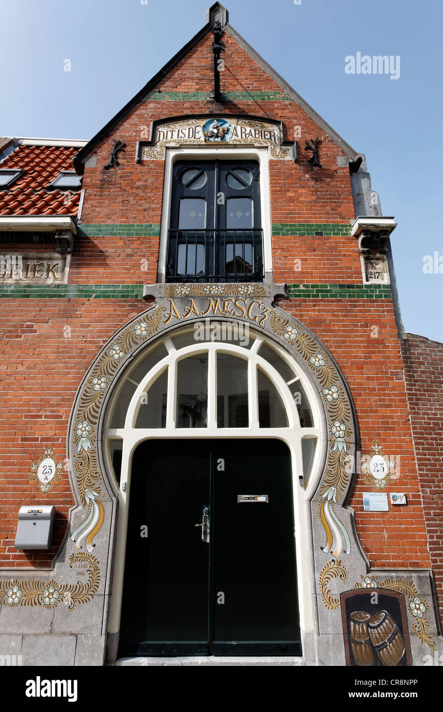 Azijnfabriek, former vinegar factory in the Art Nouveau style ...