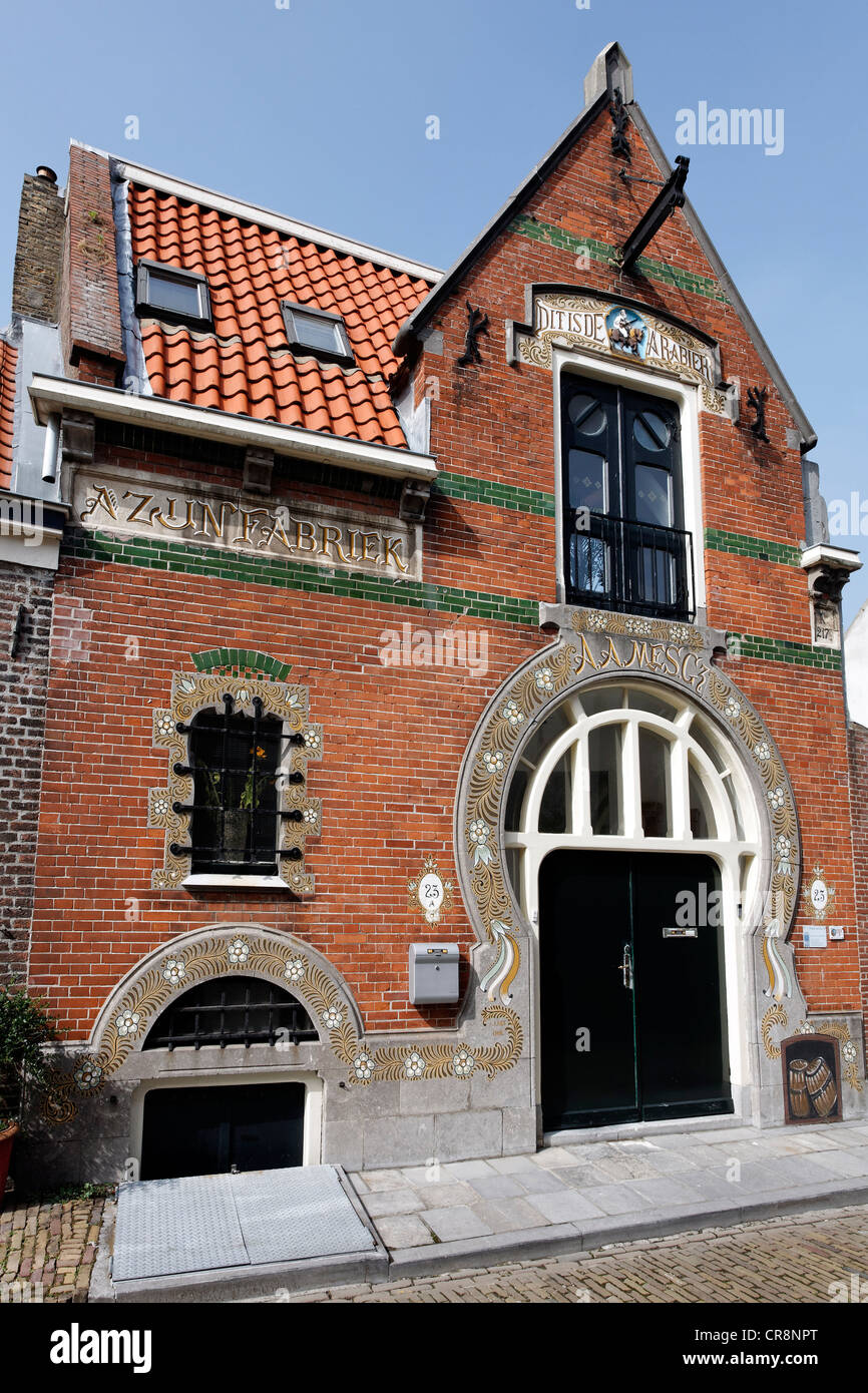Azijnfabriek, former vinegar factory in the Art Nouveau style ...