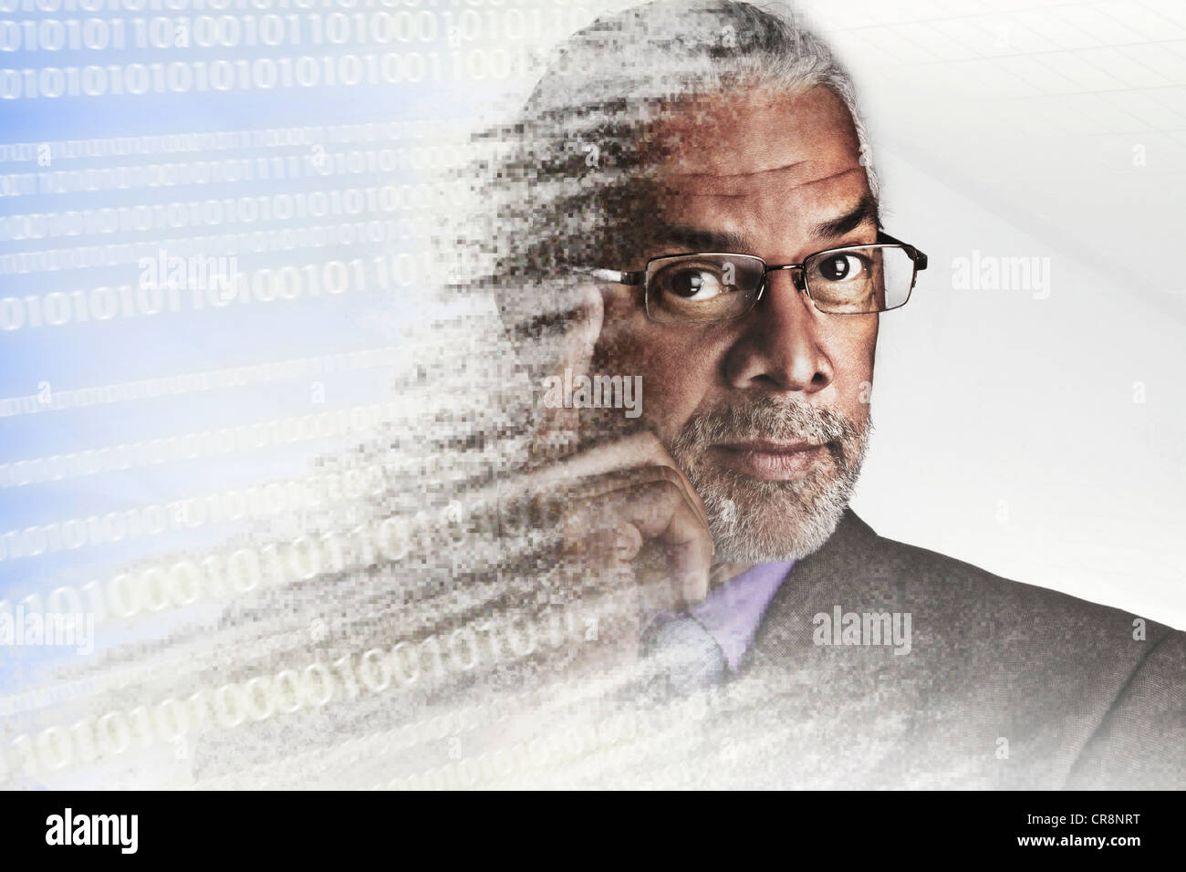 Pixelated man hi-res stock photography and images - Alamy