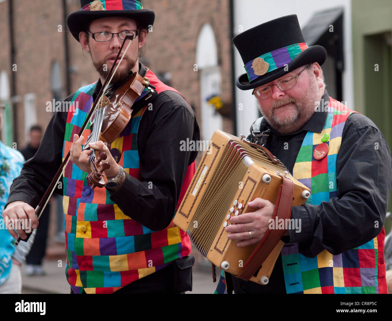 Musicians at a Morris dancing festival in Brighton Stock Photo - Alamy