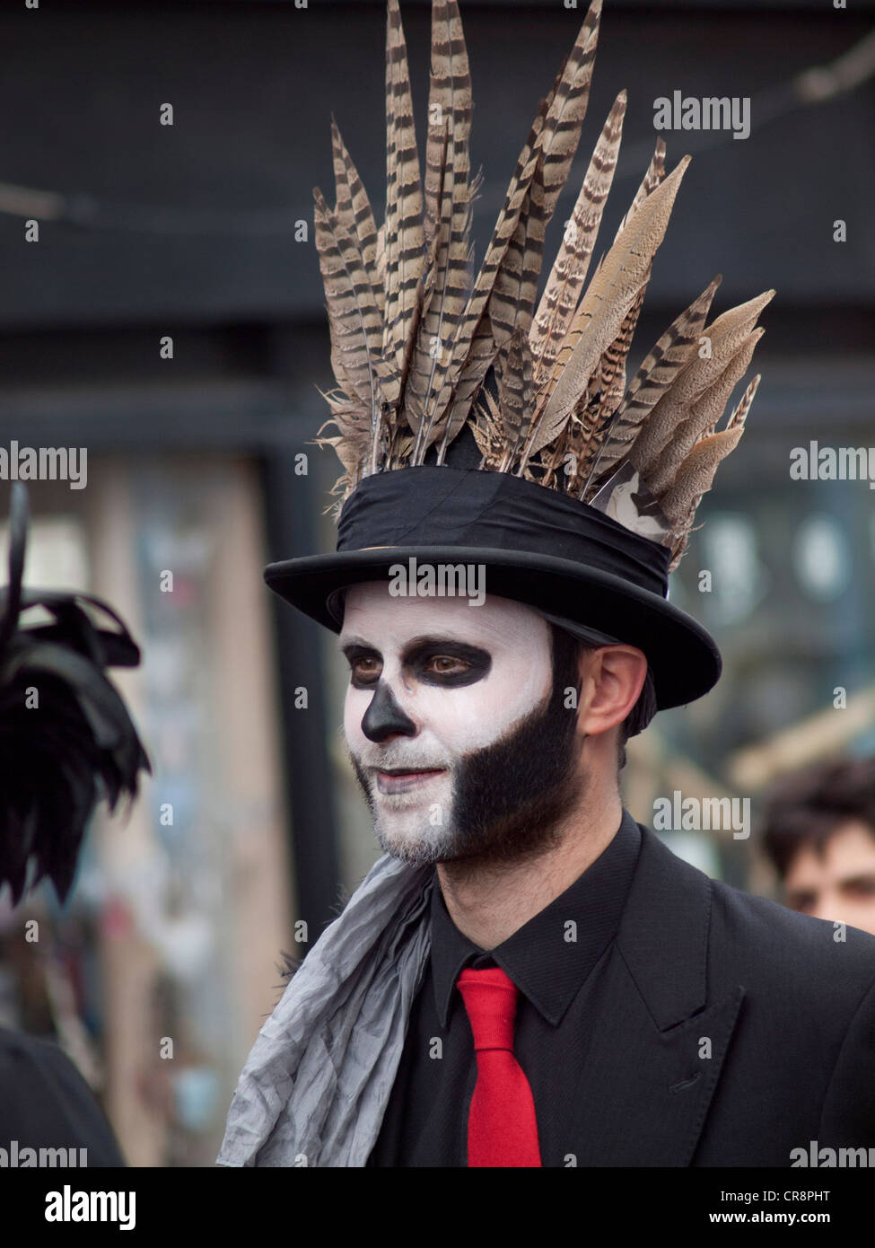 A musician at a Morris dancing festival in Brighton Stock Photo - Alamy