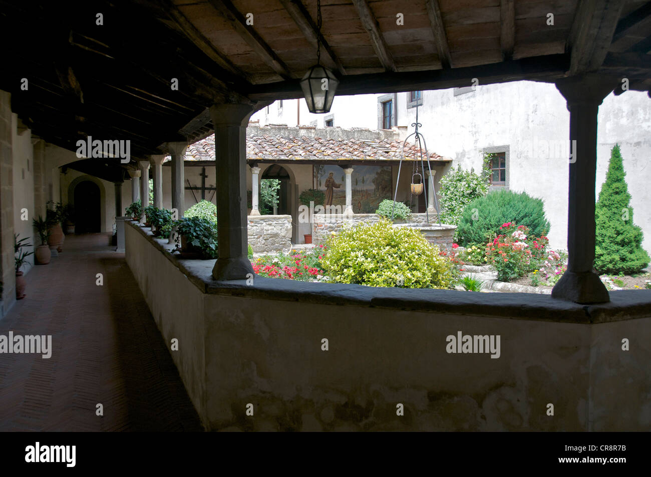 Cloister medieval monastery san hi-res stock photography and images - Alamy
