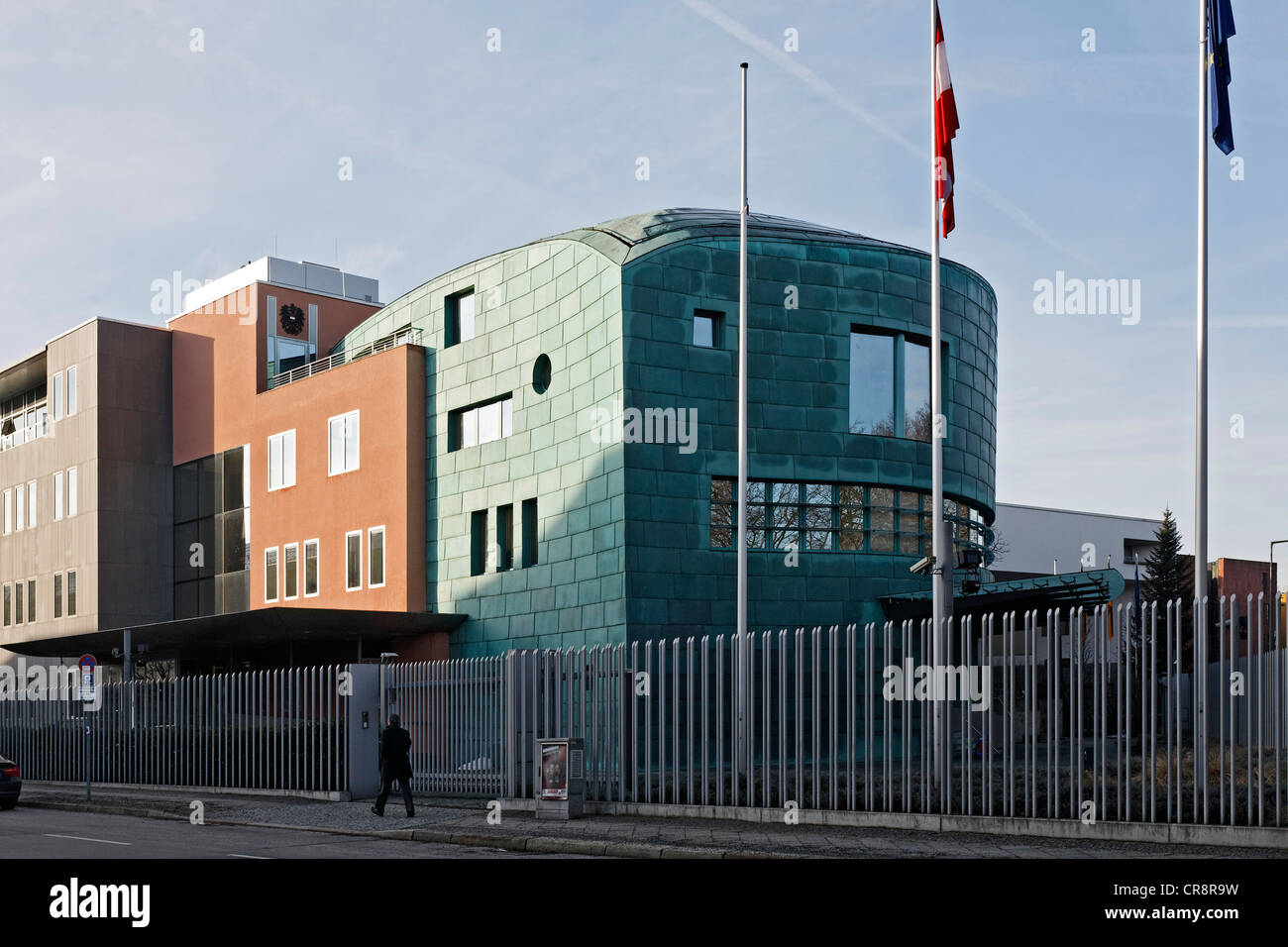 Austrian Embassy, architect Hans Hollein, Diplomatic Quarter, Berlin ...