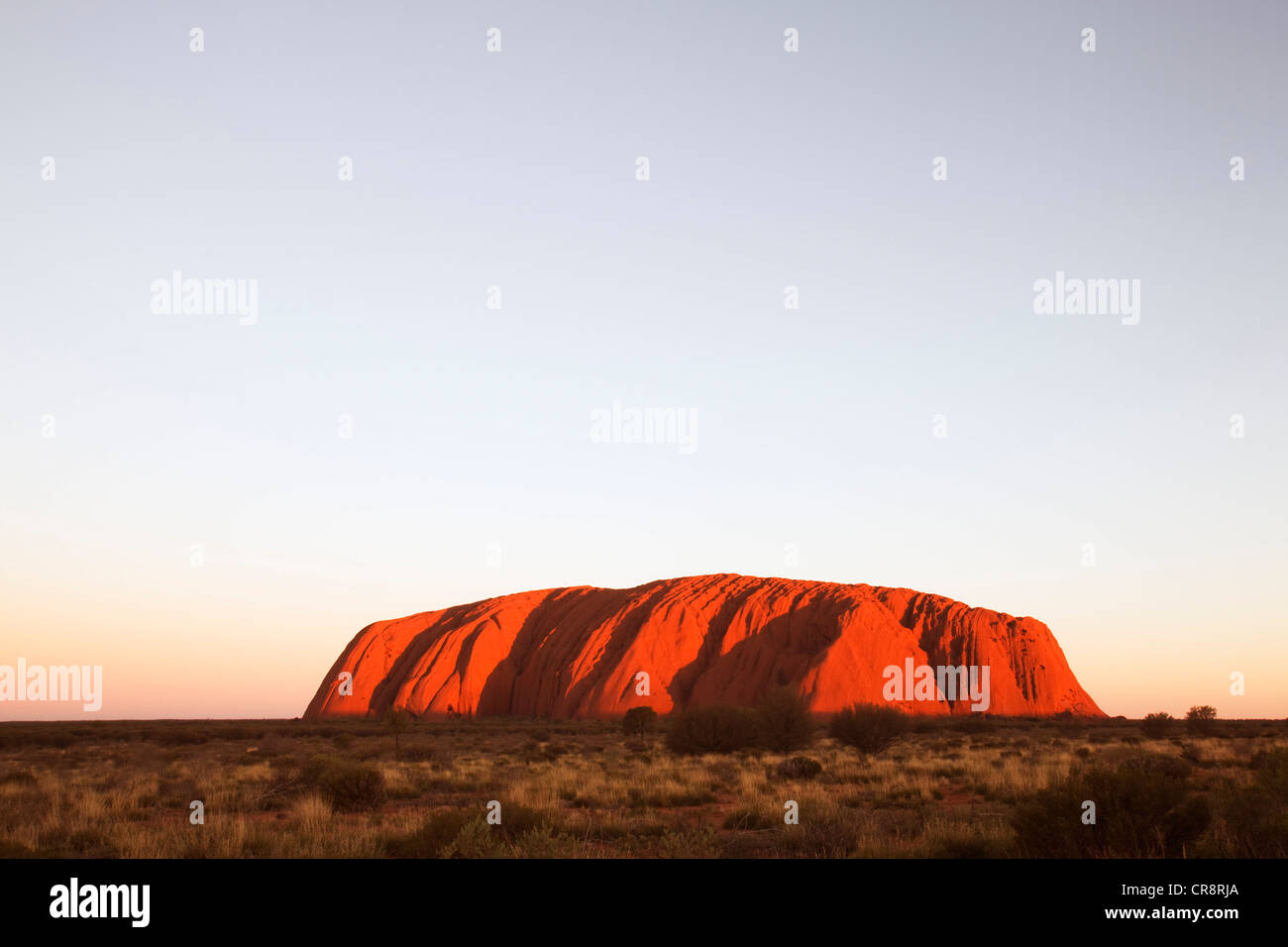 Uluru, Ayers Rock, Outback, Northern Territory, Australia Stock Photo ...