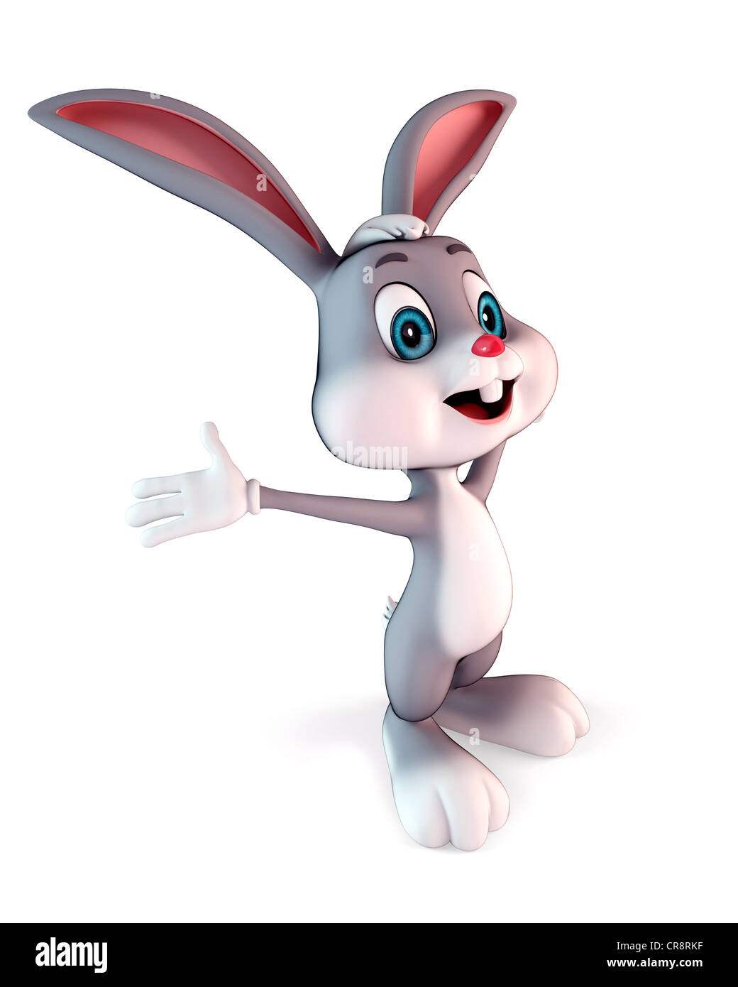 side view of bunny Stock Photo - Alamy