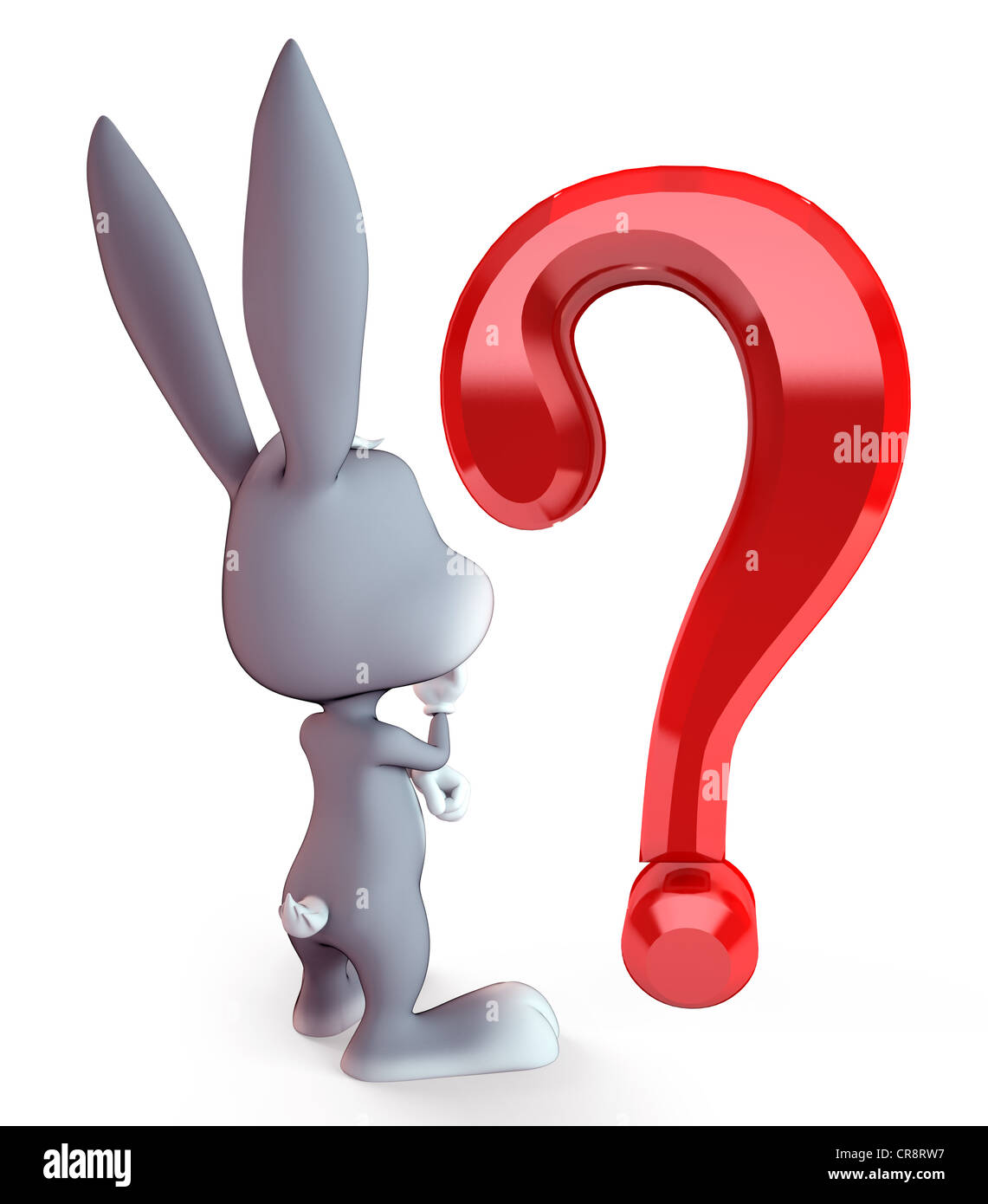 Bunny question mark hi-res stock photography and images - Alamy