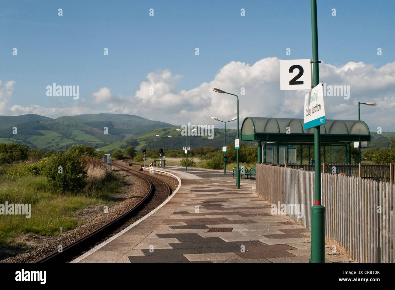 Dovey Junction Station Stock Photo - Alamy