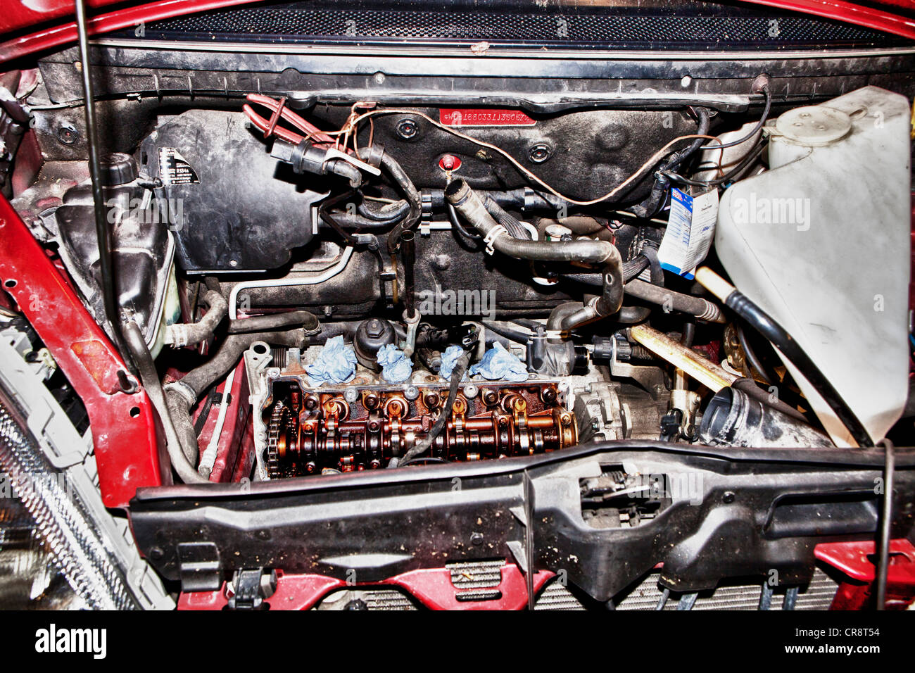 Engine compartment car hi-res stock photography and images - Alamy