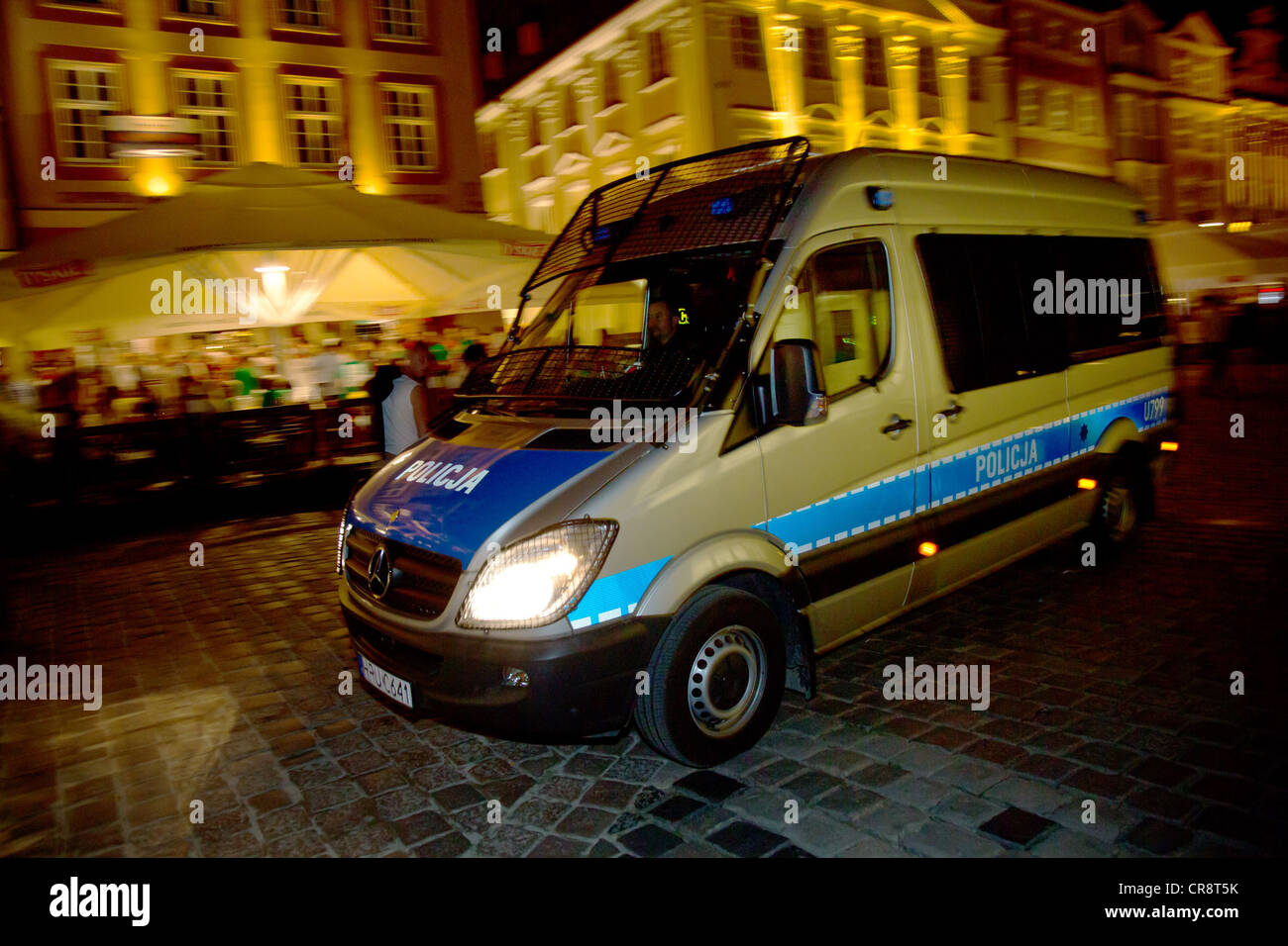 Mercedes police car hi-res stock photography and images - Alamy