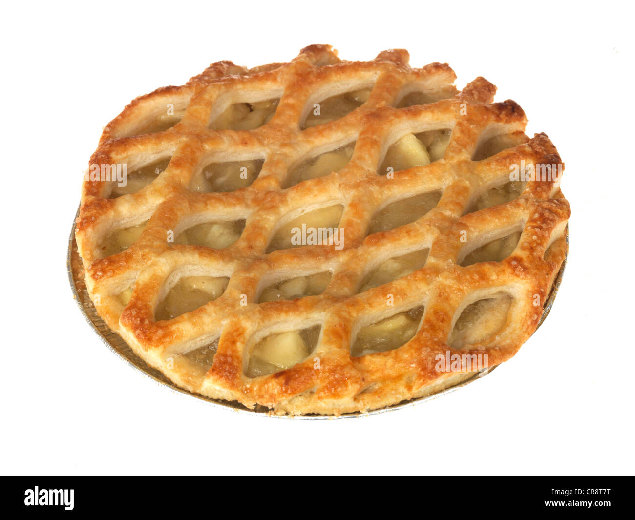 Covered apple pie Cut Out Stock Images & Pictures - Alamy