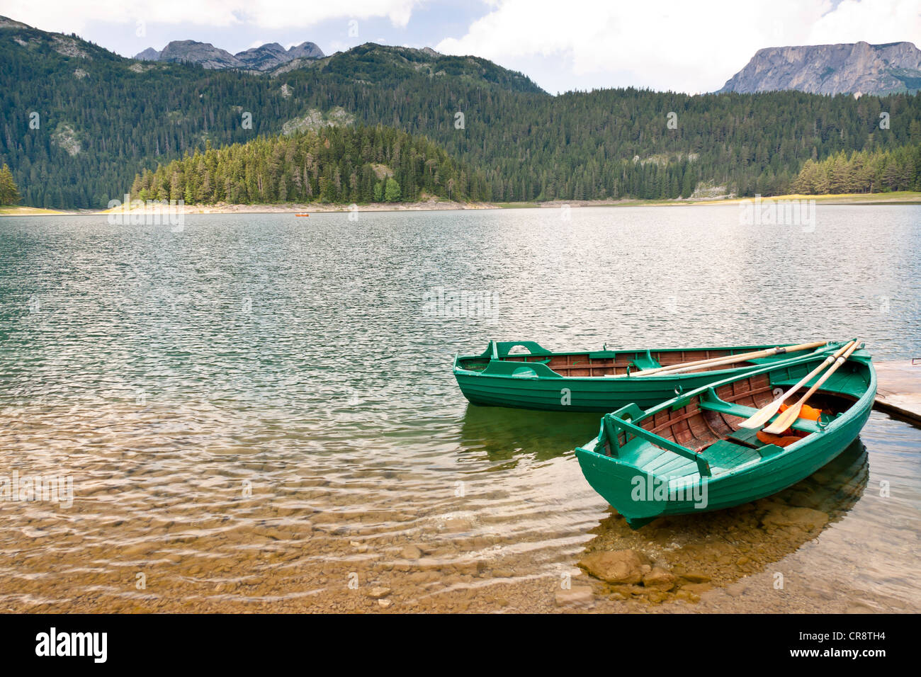 Crno lake - Montenegro, UNESCO national Park - Durmitor Stock Photo - Alamy