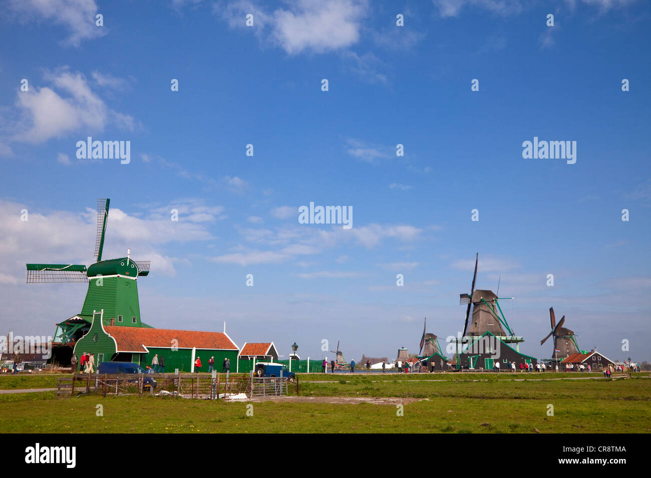 Orange and green buildings hi-res stock photography and images - Alamy
