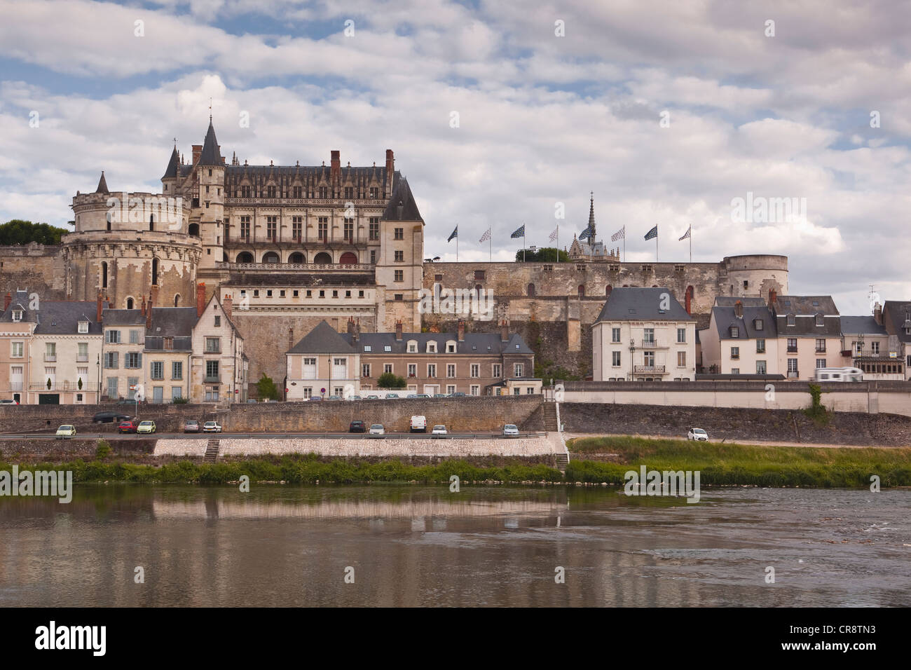 Chateau damboise castle at dusk hi-res stock photography and images - Alamy