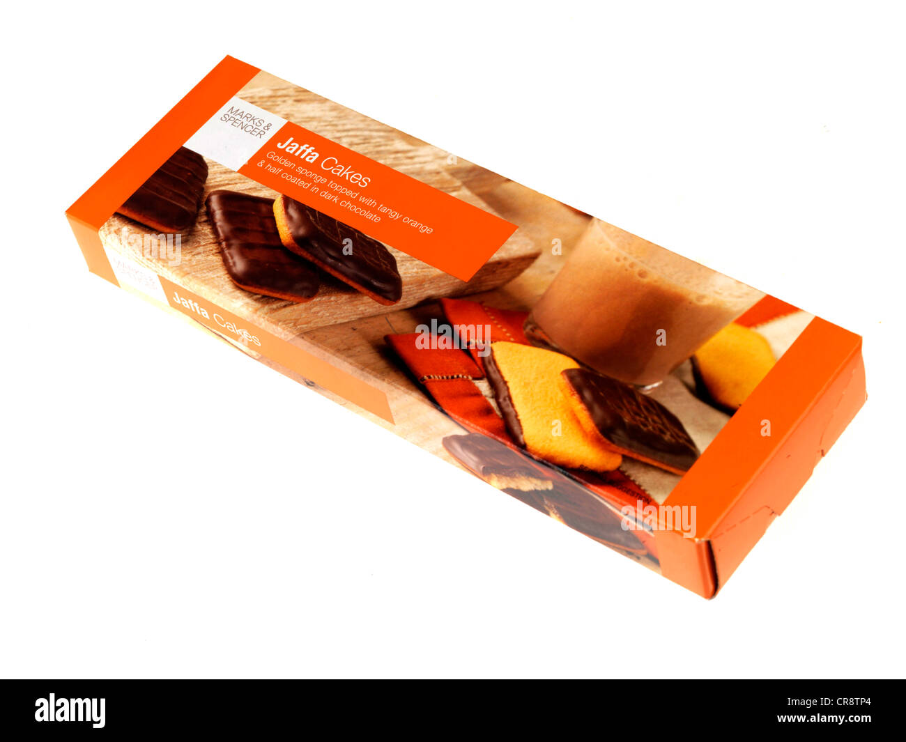 Box of Jaffa Cake Biscuits Stock Photo - Alamy