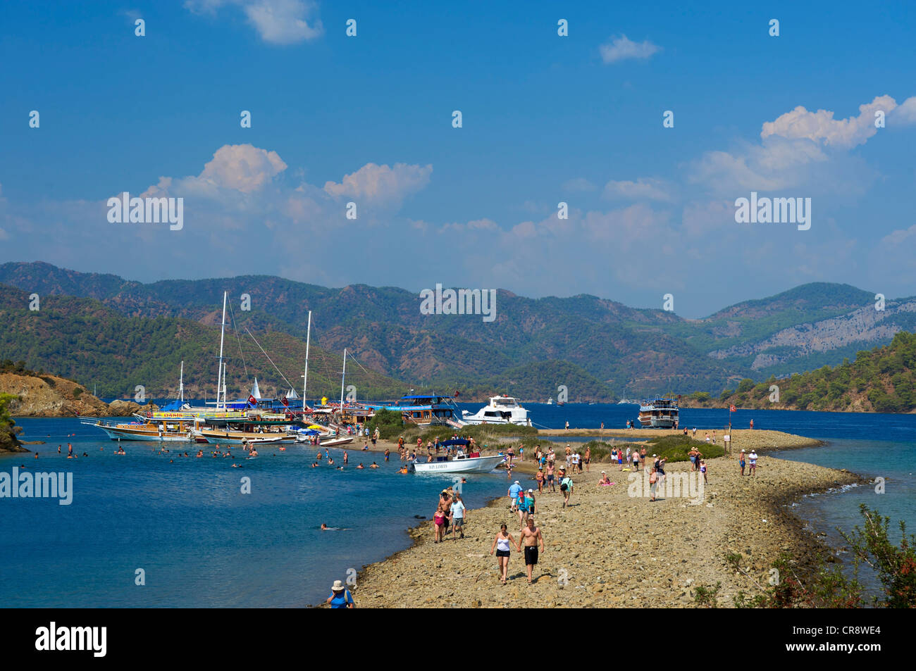 Calis Beach Island, Adlar, 12 Island excursion, Fethiye, Turkish Aegean ...