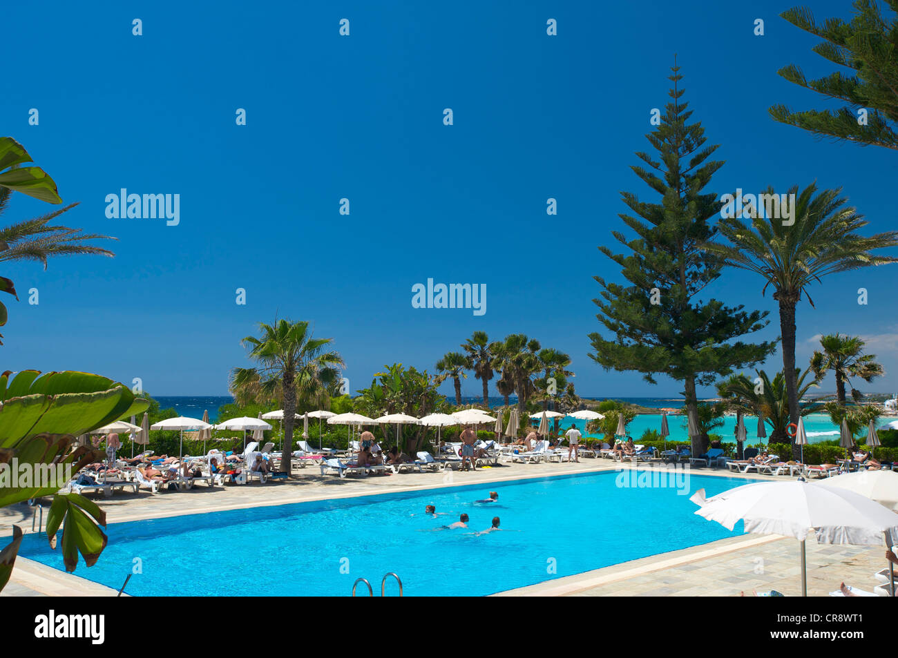 Nissi beach resort hi-res stock photography and images - Alamy