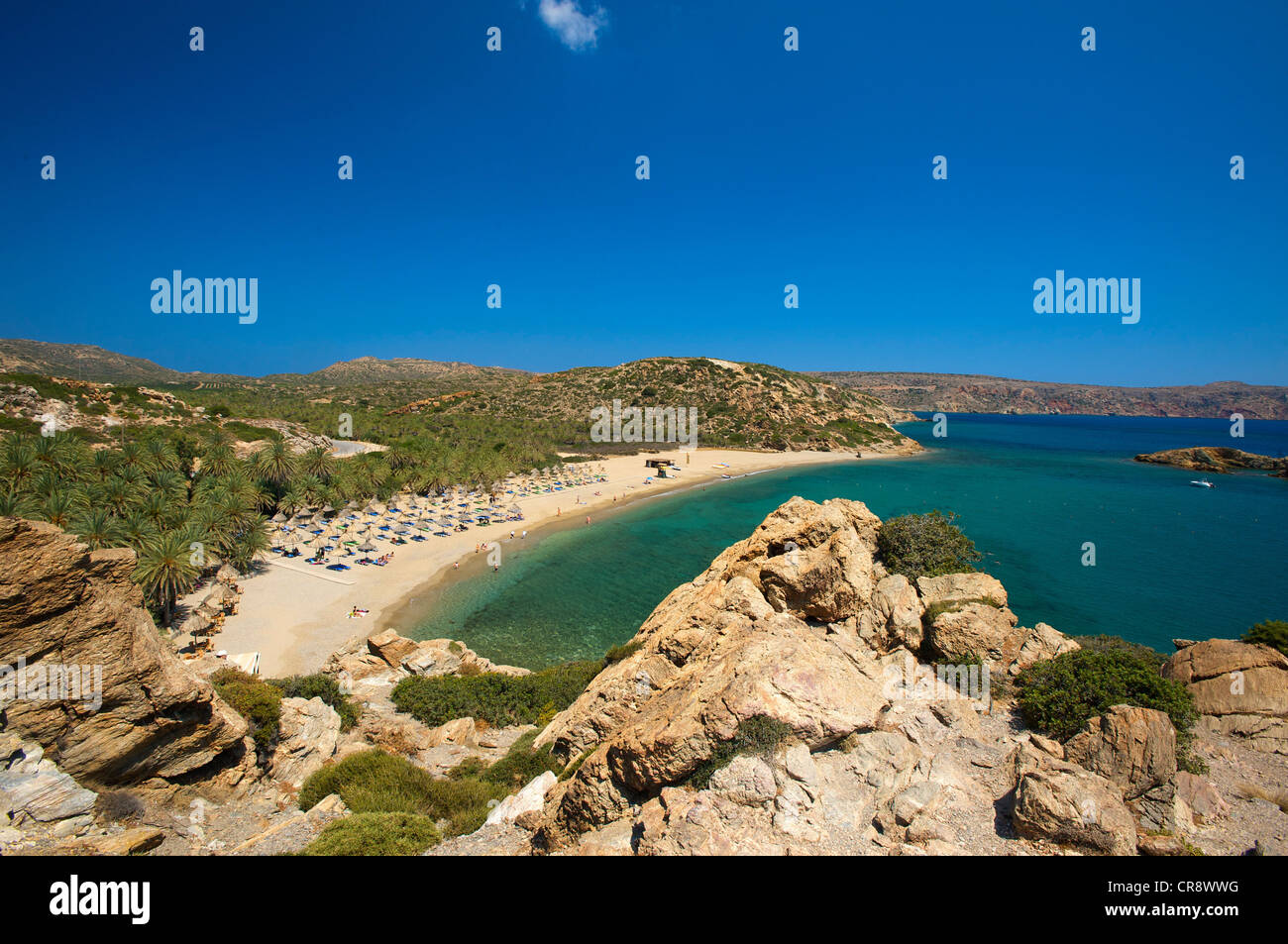 Palm beach vai crete hi-res stock photography and images - Alamy