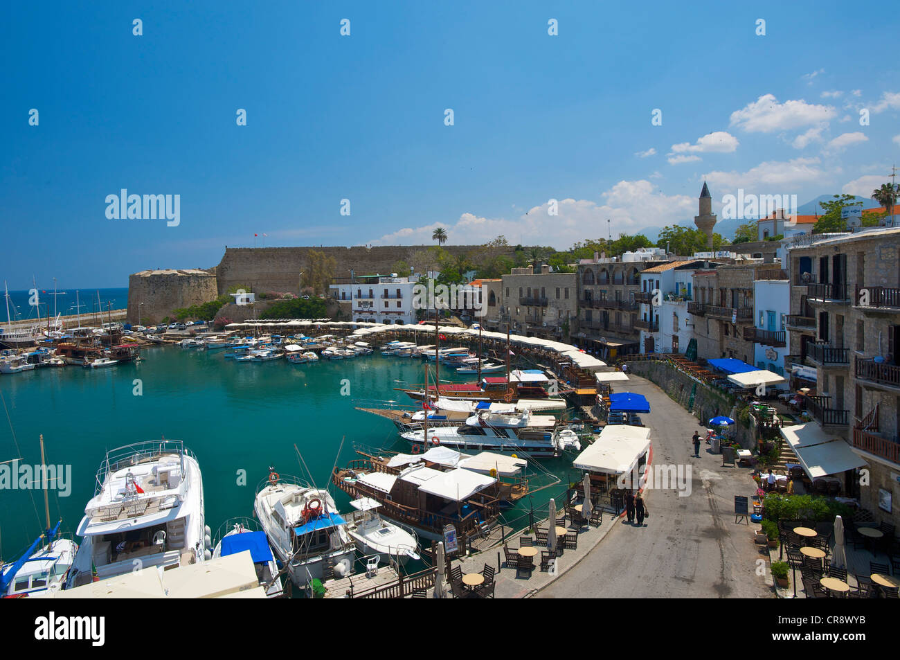 Girne harbour cyprus hi-res stock photography and images - Alamy