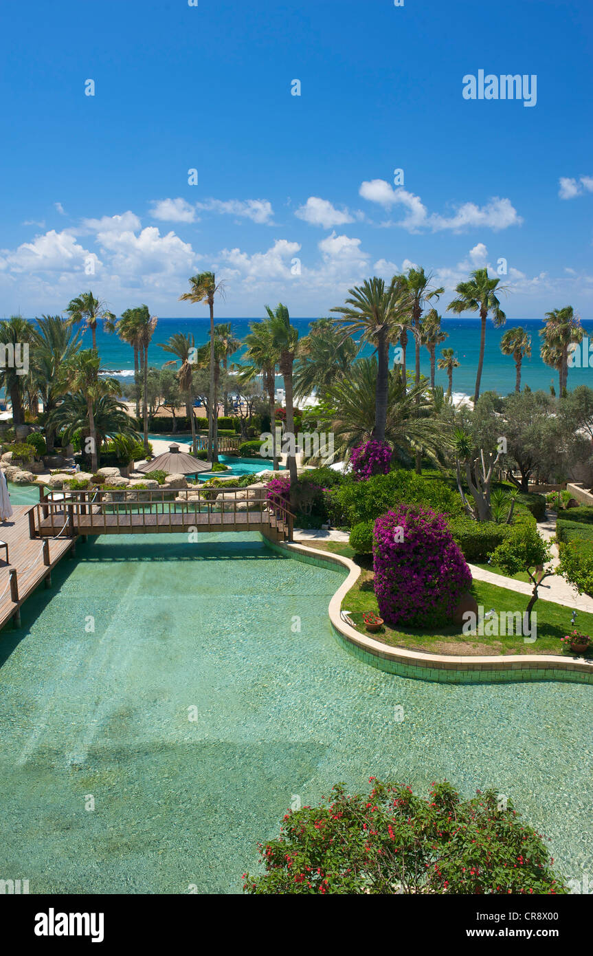 Pool of the Hotel Annabelle in Paphos, Southern Cyprus, Cyprus Stock ...