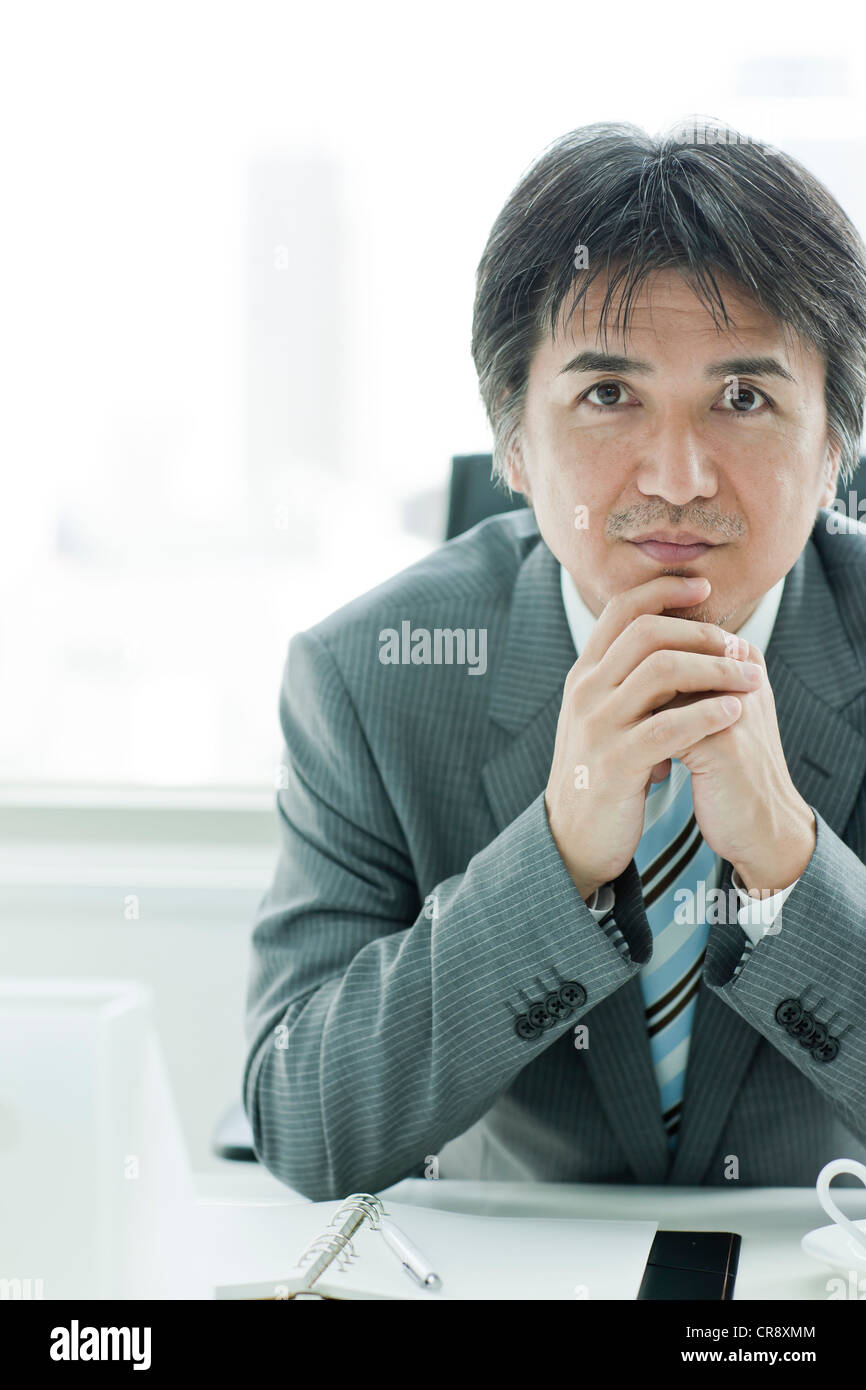 A businessman in the office Stock Photo - Alamy
