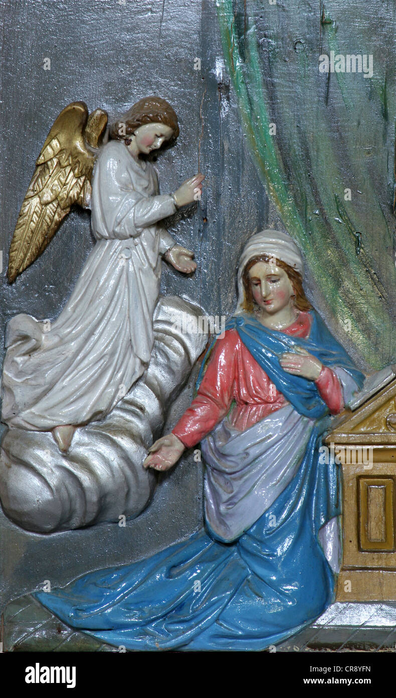 Annunciation the angel hi-res stock photography and images - Alamy