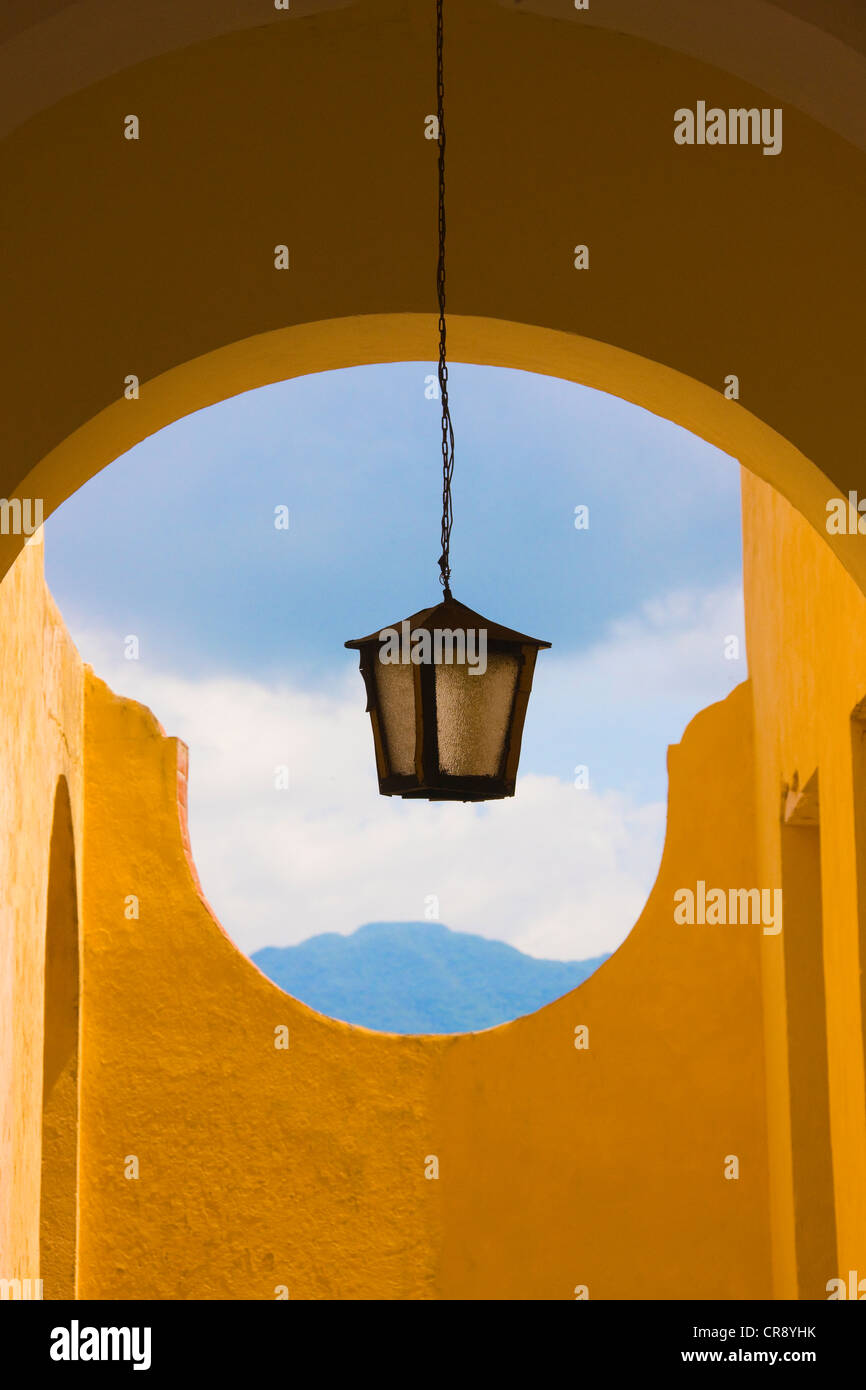 Lantern with arch gate, Trinidad, UNESCO World Heritage site, Cuba ...