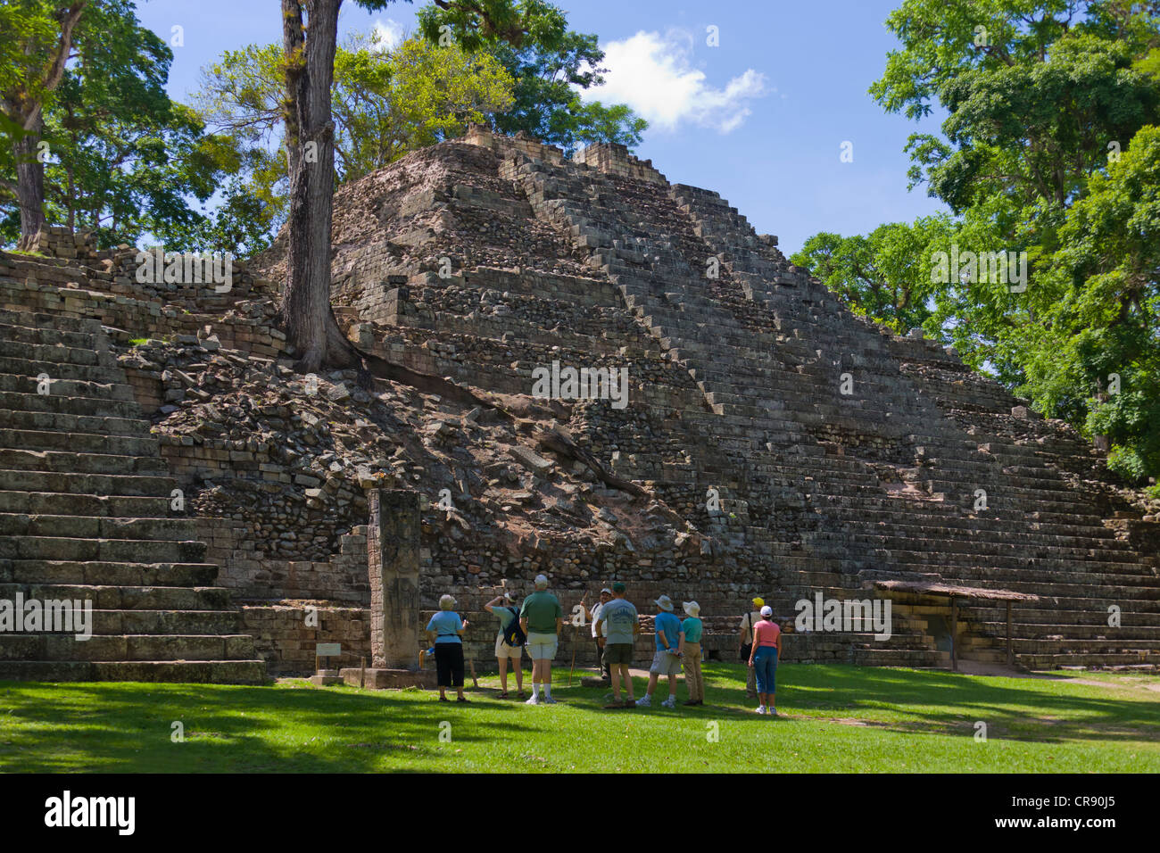 Maya ruins, Copan, UNESCO World Heritage site, Honduras Stock Photo - Alamy