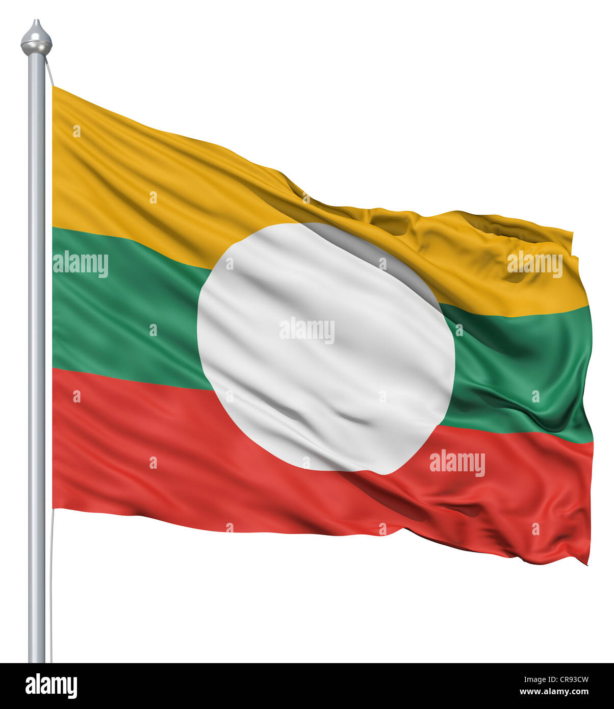 Shan flag Cut Out Stock Images & Pictures - Alamy