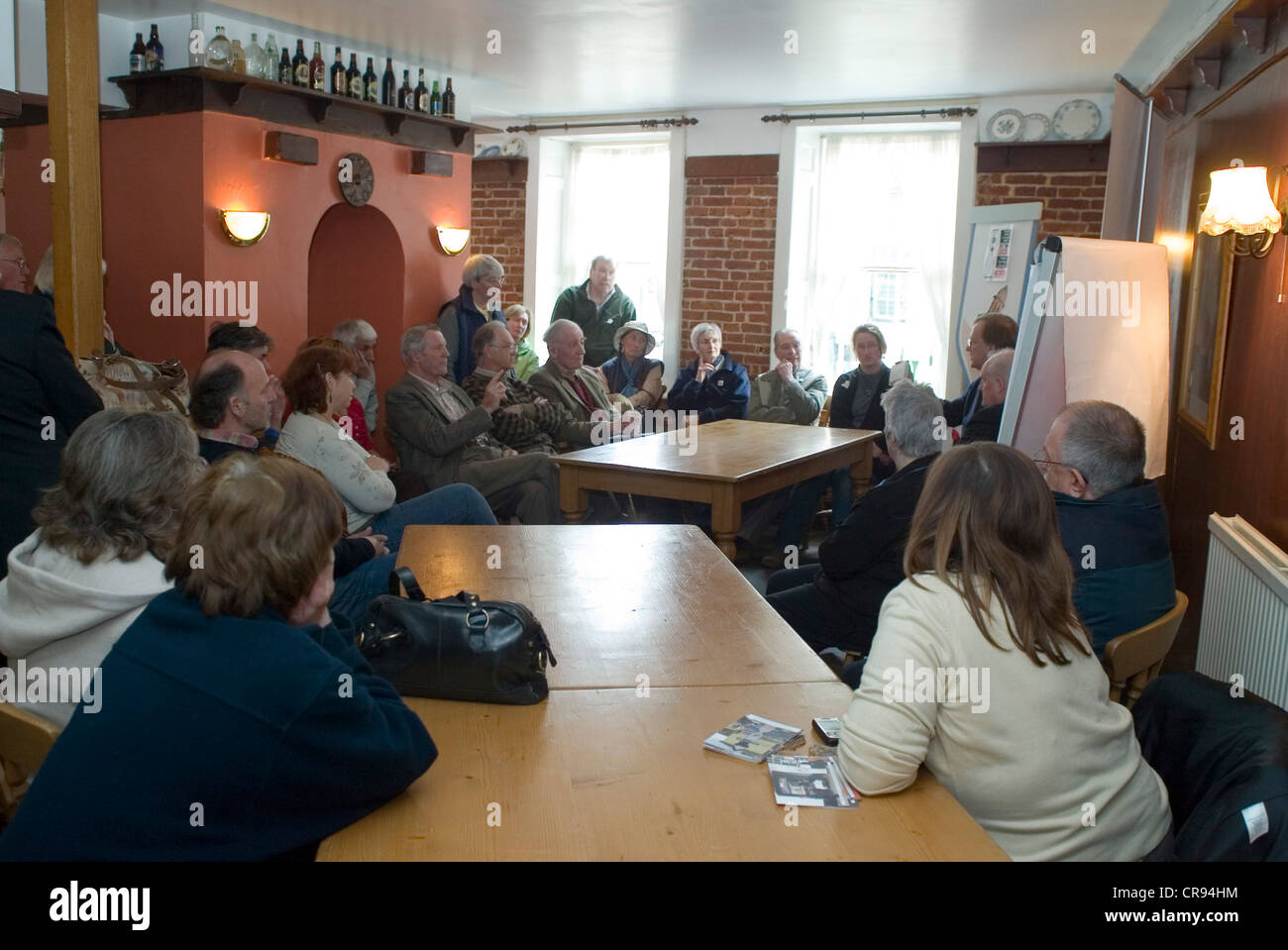 Federation of Small Business president John Wright visits Harleston in ...