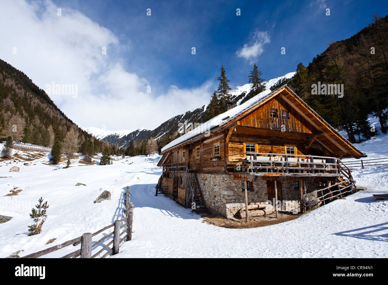 Lercher Alm alpine cabin in Oberwielenbach, Percha, Bruneck, Puster ...