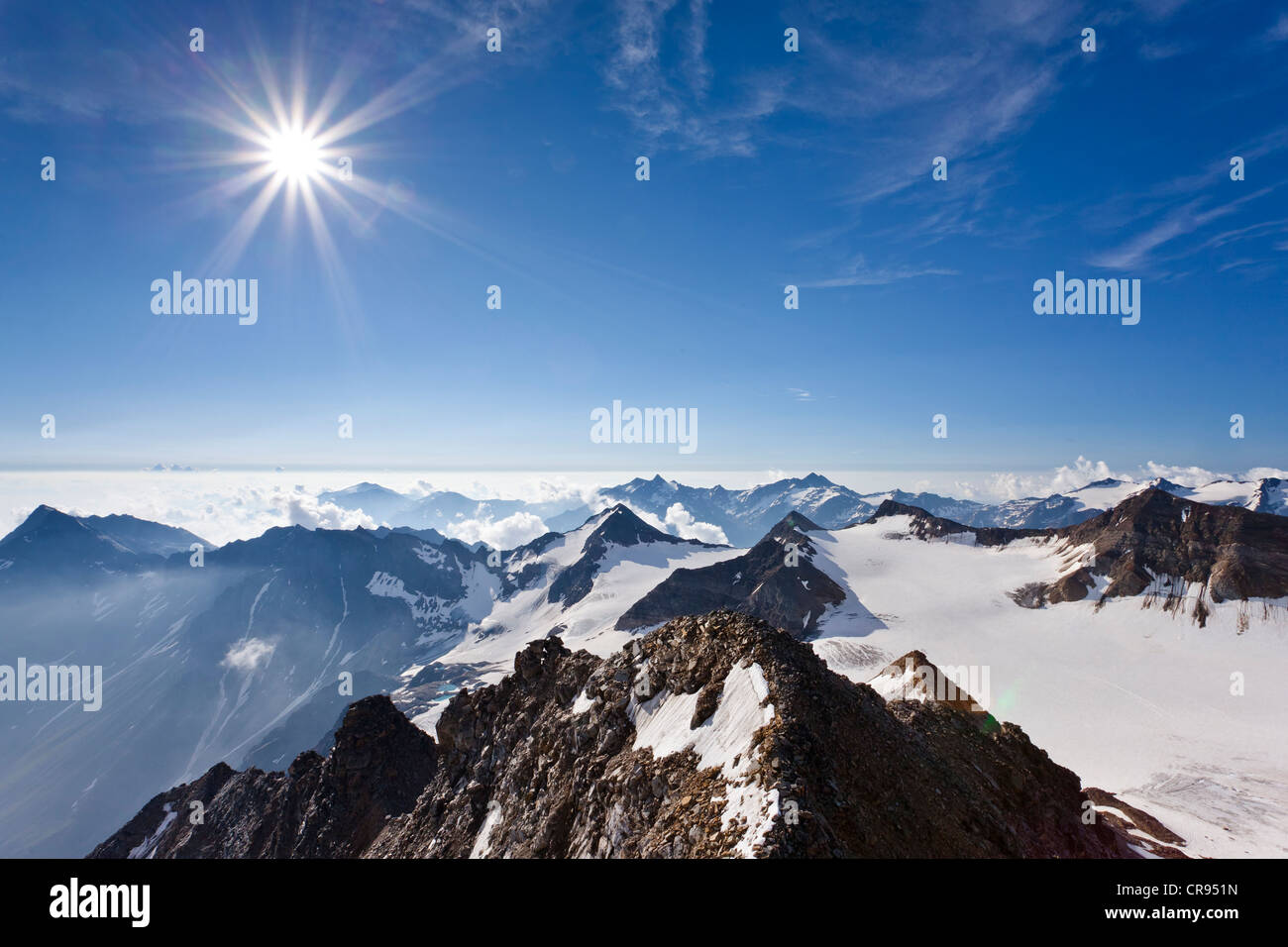 Hoher Angelus Mountain, Ortler region, Alto Adige, Italy, Europe Stock ...