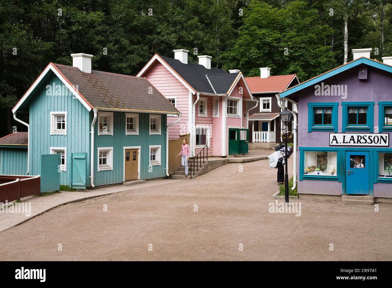 Astrid Lindgren Vaerld or Astrid Lindgren World theme park, Vimmerby ...