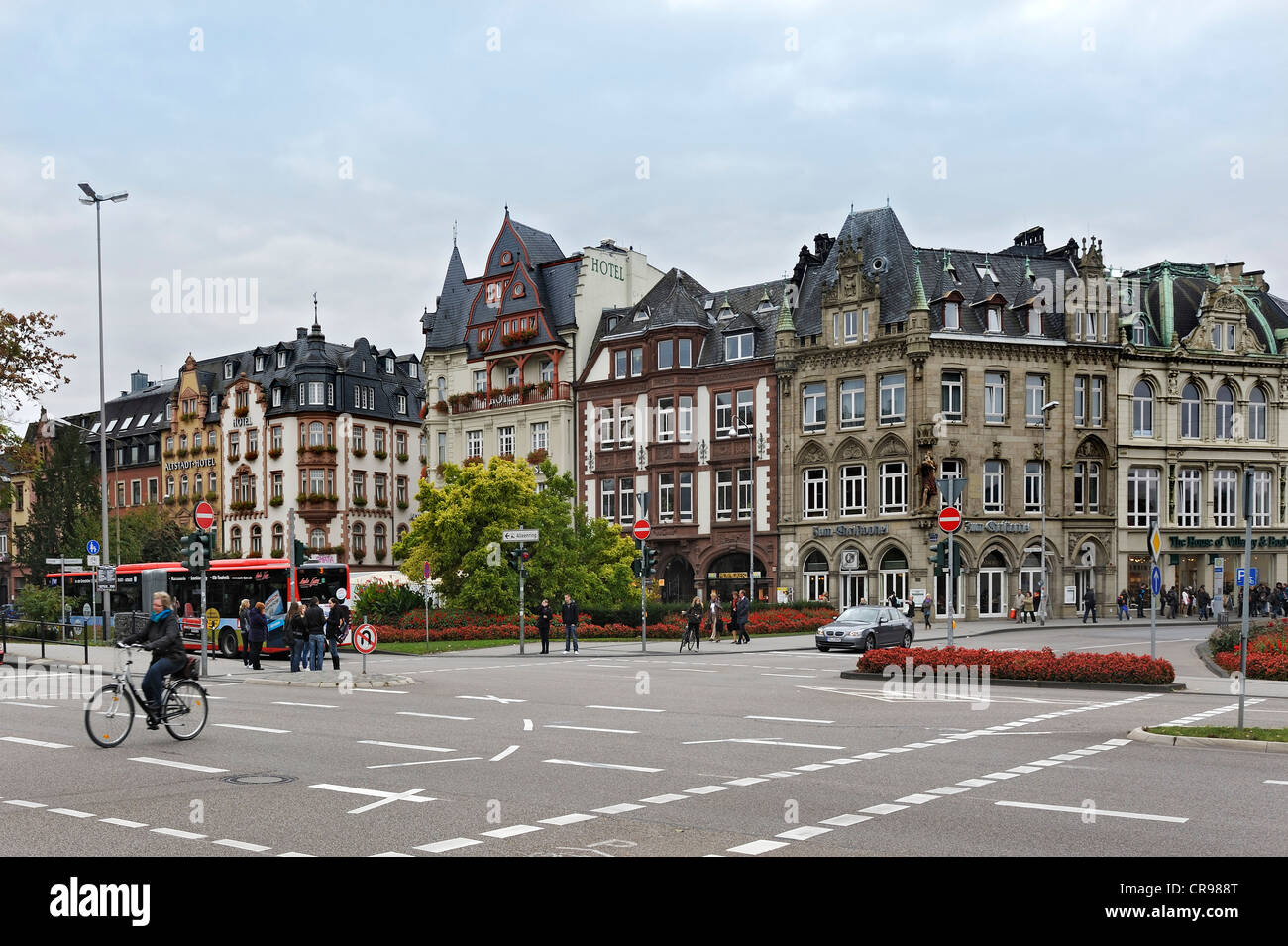 Porta-Nigra-Platz square, Trier, Rhineland-Palatinate, Germany, Europe ...