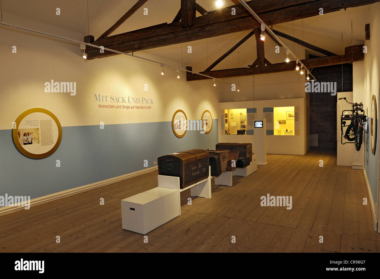 Mit Sack und Pack special exhibition, Bauernhausmuseum Amerang ...