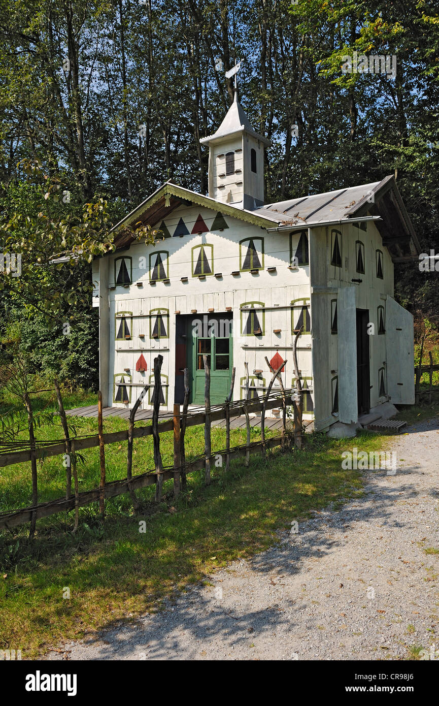 Bee house, Bauernhausmuseum Amerang farmhouse museum, Amerang, Bavaria ...