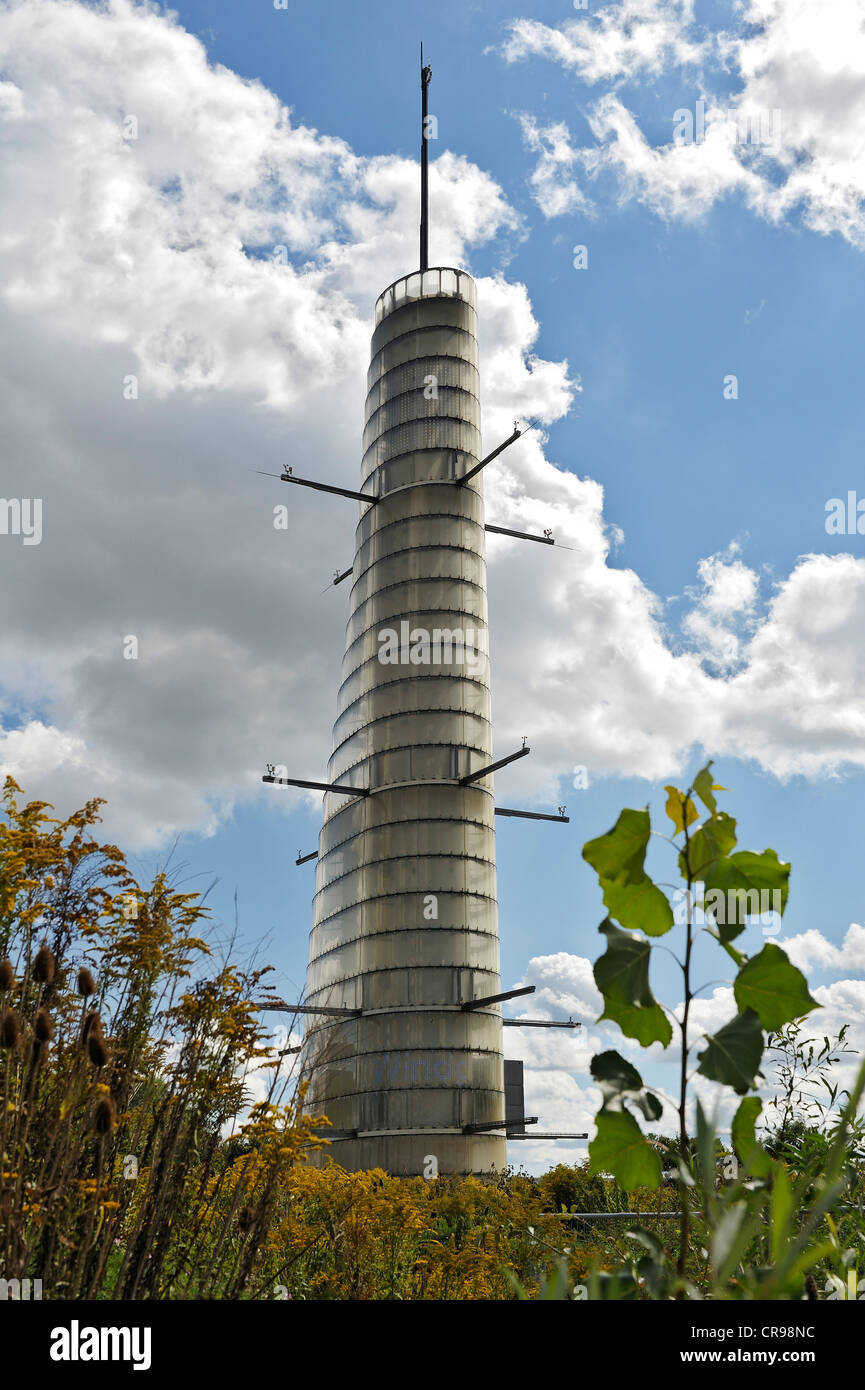 Meteoturm, a new meteorological tower at the entrance of the new ...