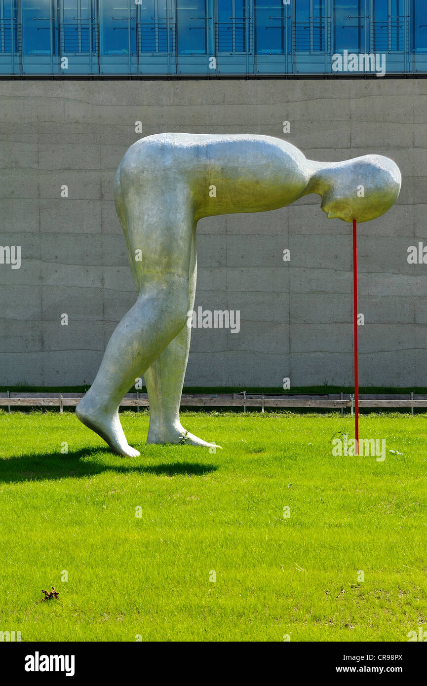 Sculpture "Present Continuous" by Henk Visch, in front of the new ...