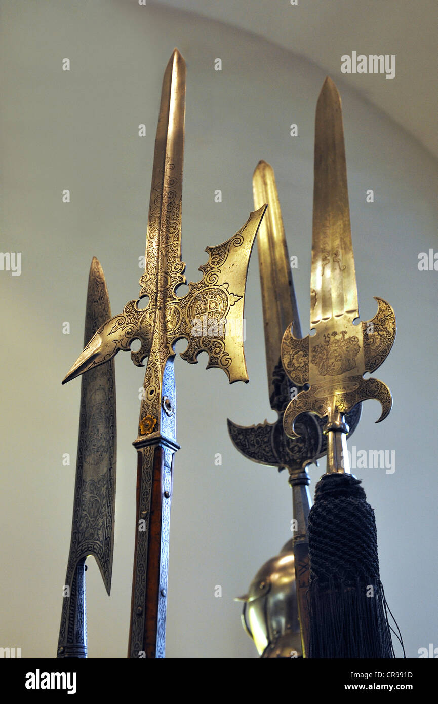 Halberds, 16th Century, Bavarian National Museum, Prinzregentenstrasse ...