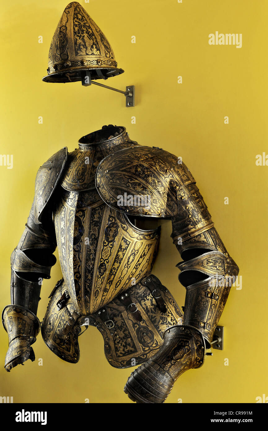 Parade armour of the Salzburg Prince-Archbishop Wolf Dietrich von ...