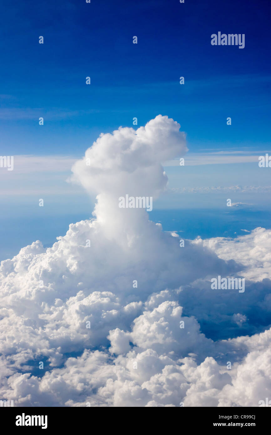 Aerial view of clouds in the sky, Philippines Stock Photo - Alamy