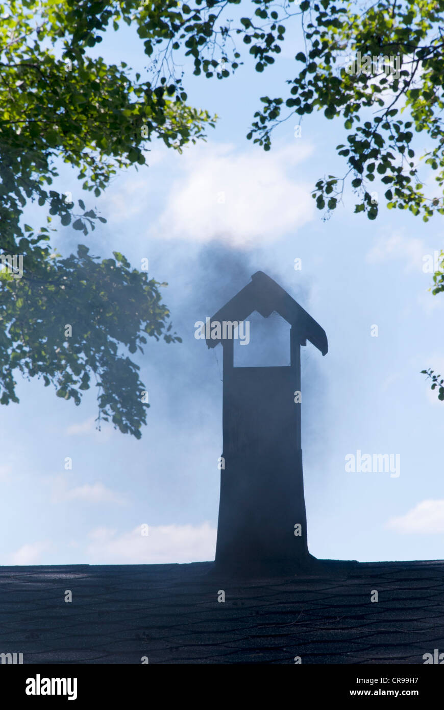 Sauna chimney hi-res stock photography and images - Alamy
