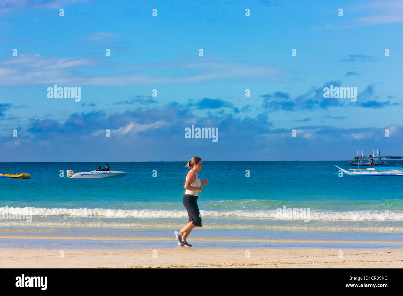 Filipino woman boracay island hi-res stock photography and images - Alamy