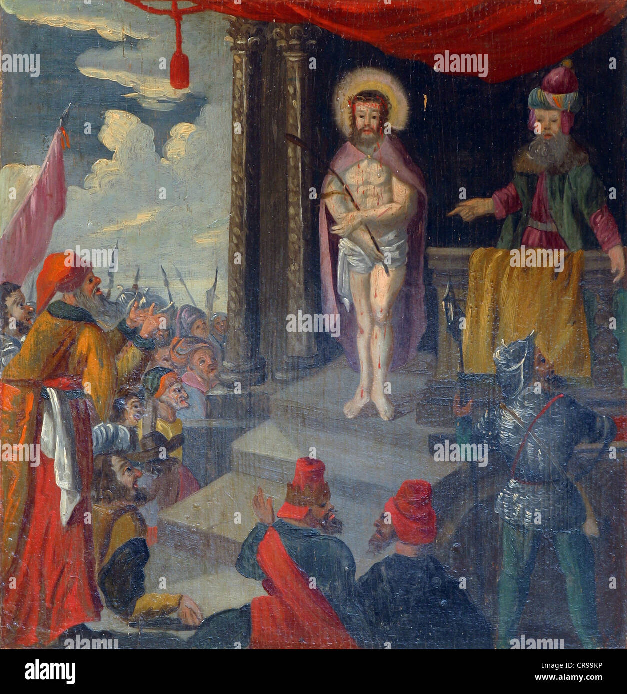 Jesus is condemned to death Stock Photo - Alamy Jesus is condemned to death Stock Photo - Alamy