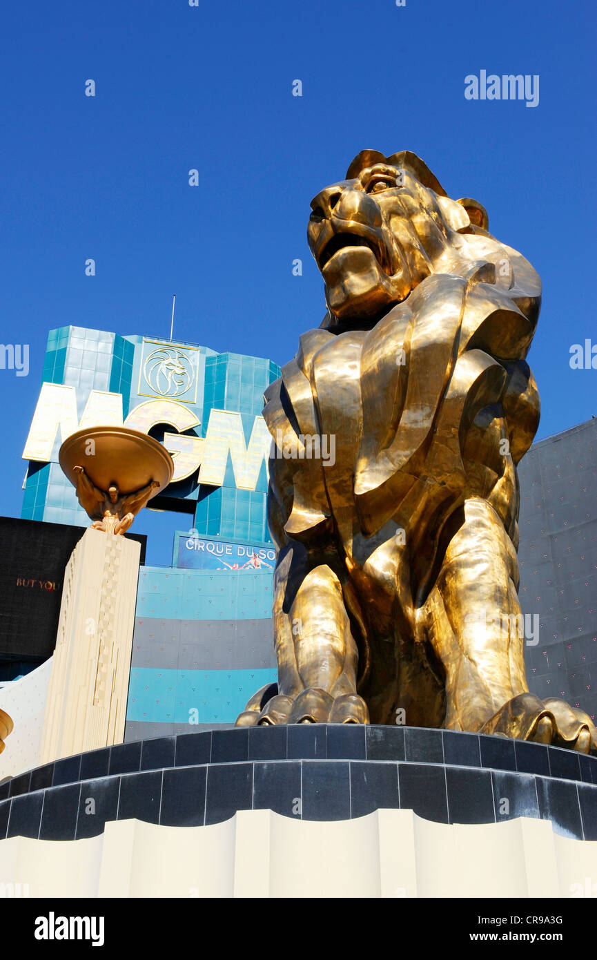 Gold Lion MGM Casino Las Vegas Nevada Sin City Gambling Capital NV ...