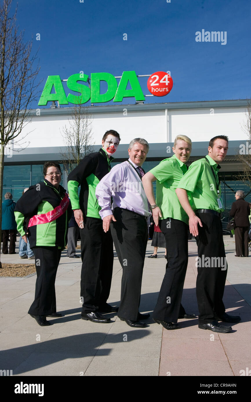 Asda store opening in bury hi-res stock photography and images - Alamy