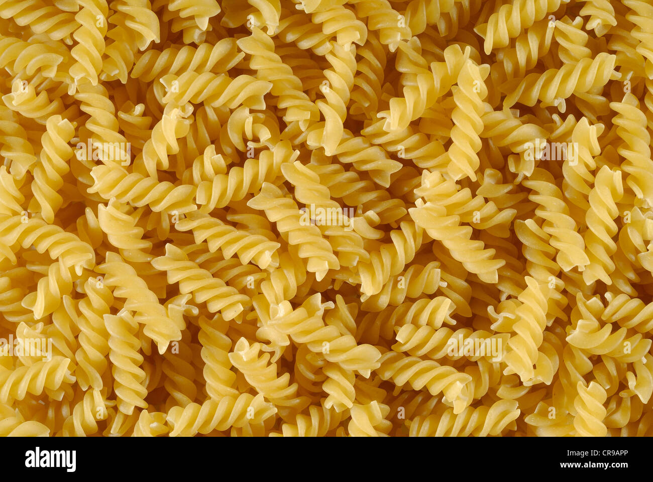 full frame of fusilli pasta Stock Photo - Alamy