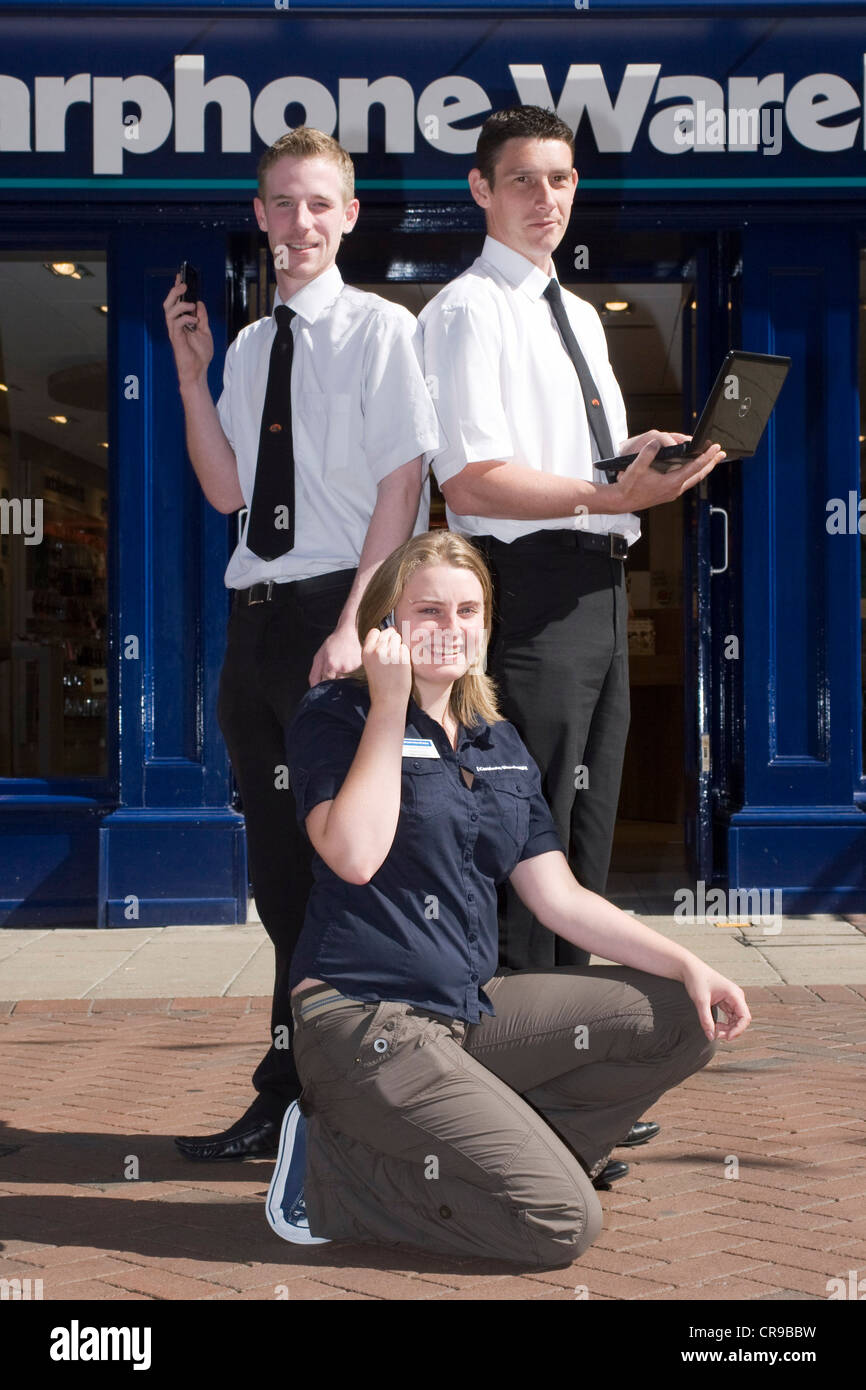 Carphone Warehouse Store Ipswich Stock Photo - Alamy
