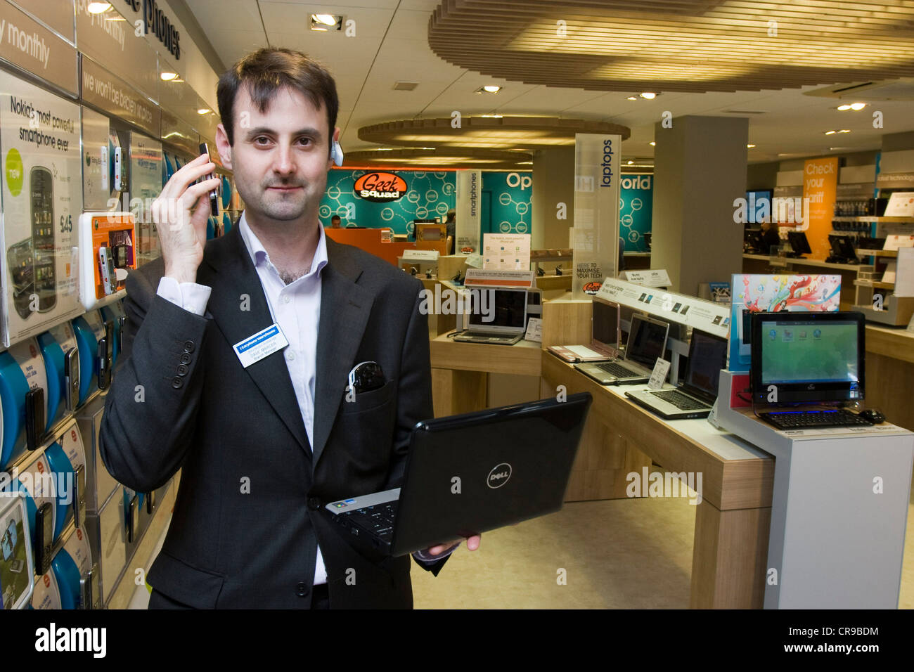 Carphone Warehouse Store Ipswich Stock Photo - Alamy