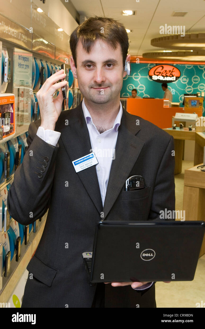 Carphone Warehouse Store Ipswich Stock Photo - Alamy