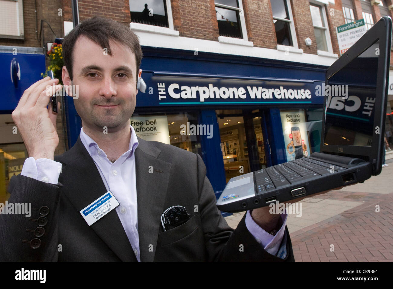 Carphone Warehouse Store Ipswich Stock Photo - Alamy